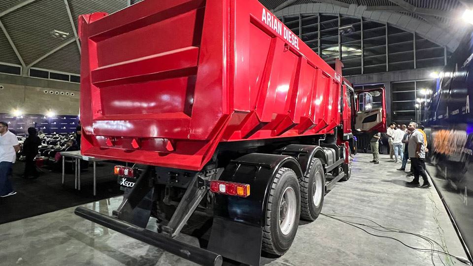 بررسی کامیون کمپرسی شکموتو X5000D آرین دیزل | bama.ir