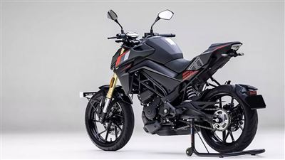 بررسی موتورسیکلت کی وی K249N نیکران موتور | باما